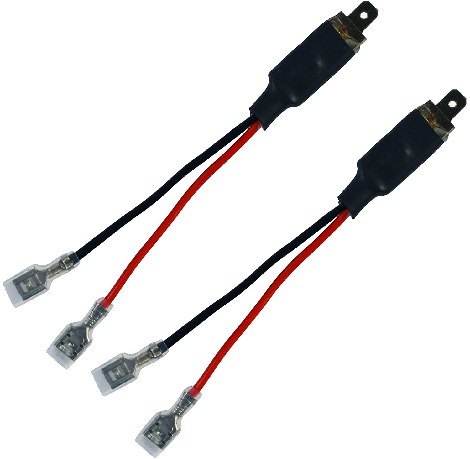HIKARI H1 LED Bulbs Replacement Male Plug Single Diode Converter Wirin ...